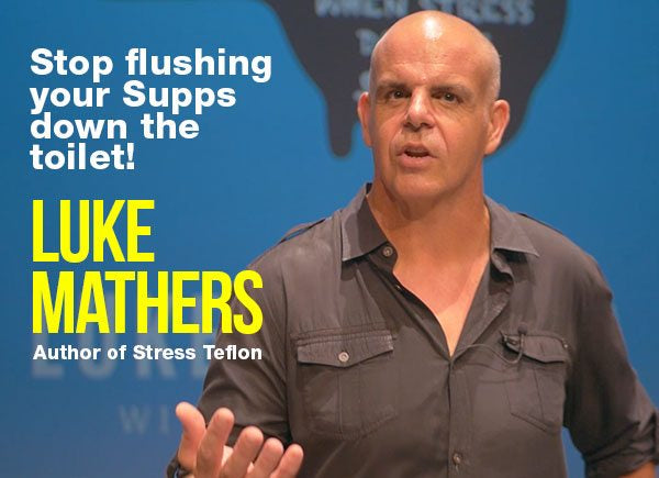 Stop flushing your Supps down the toilet! by Luke Mathers – BSc
