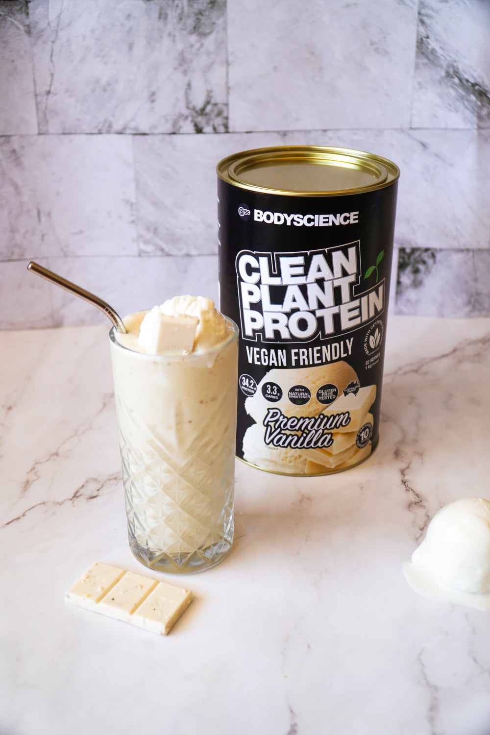 Smooth Vanilla Milkshake – BSc Supplements