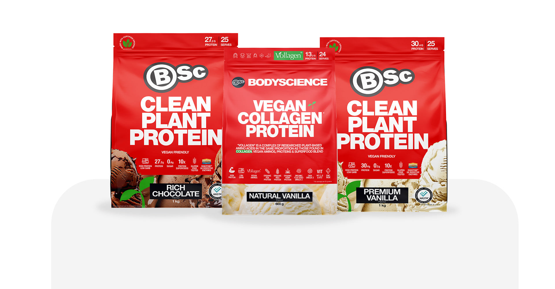 Shop Vegan Protein Powder | The Best in Clean Protein – BSc Supplements