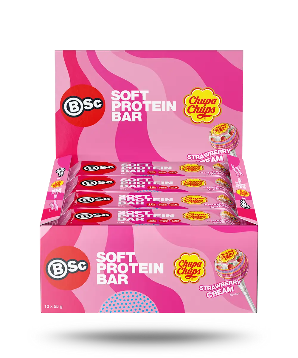 BSc x Chupa Chups Soft Protein Bar 12 Pack – BSc Supplements